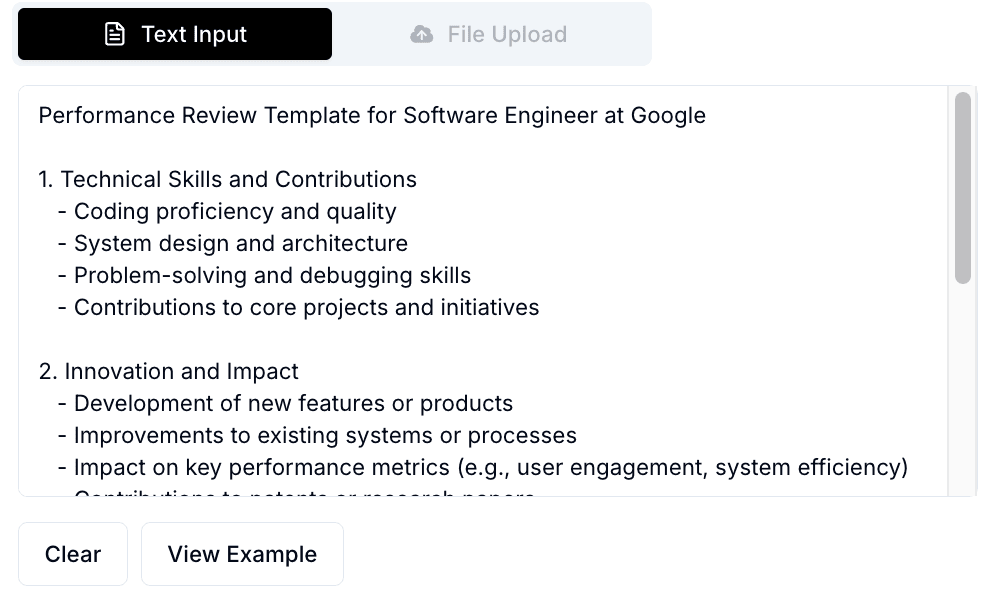Max Review - AI Performance Review & Self Assessment Tool